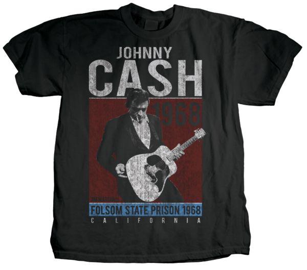 Buy Johnny Cash Folsom Prison Blues Tee Australia Off Ya Tree