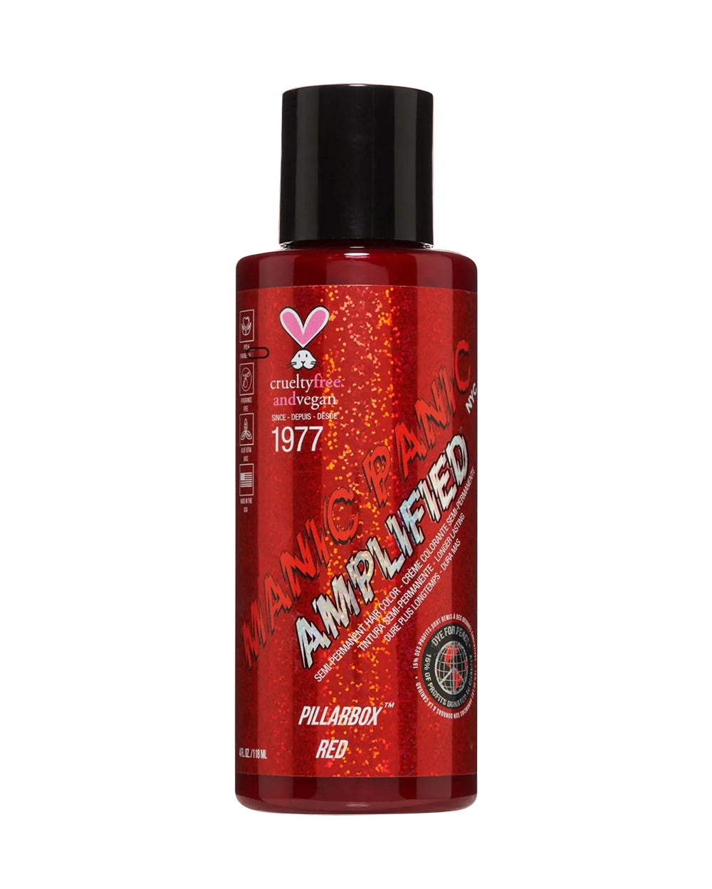 Amplified - Pillarbox Red Manic Panic – Off Ya Tree